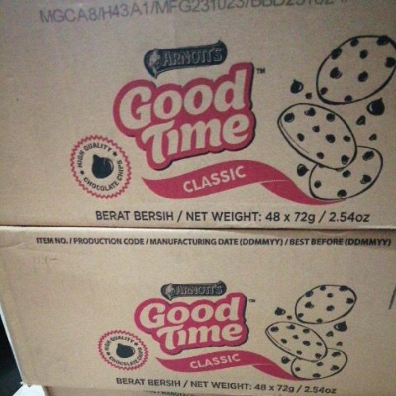 Jual good time goodtime arnotts 75g 1 dus isi 48 | Shopee Indonesia