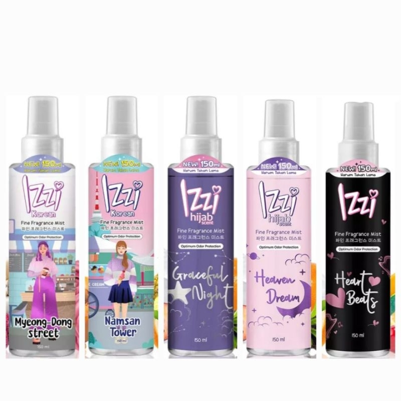 Jual IZZI Fine Fragrance Mist 150ml - Parfum | Shopee Indonesia