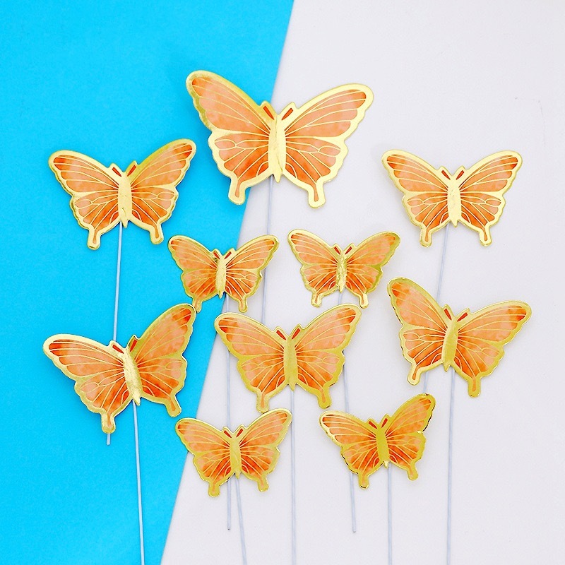 Jual TOPPER KUPU-KUPU HIASAN BUKET CAKE TOPPER KUE ULANG TAHUN TOPPER ...