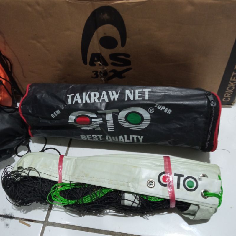 Jual Net sepak takraw GTO Murah | jaring net takraw takrau free tas ...