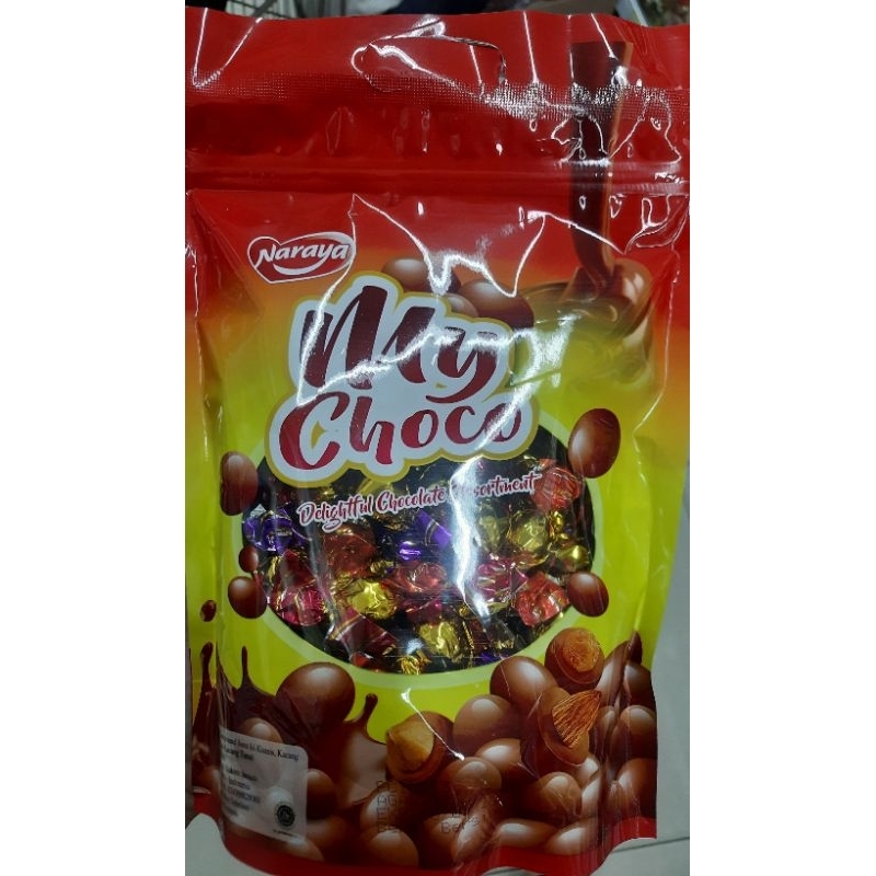 Jual Naraya My Choco 400gr Coklat Imlek | Shopee Indonesia