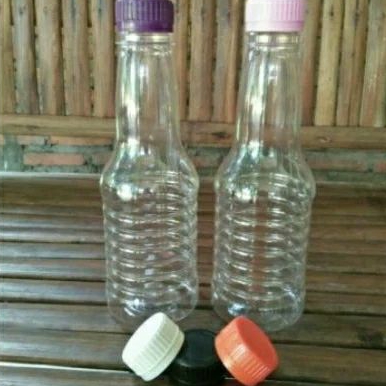 Jual 90 pcs Botol Plastik 350ml/model mix max/wadah saos kecap | Shopee ...