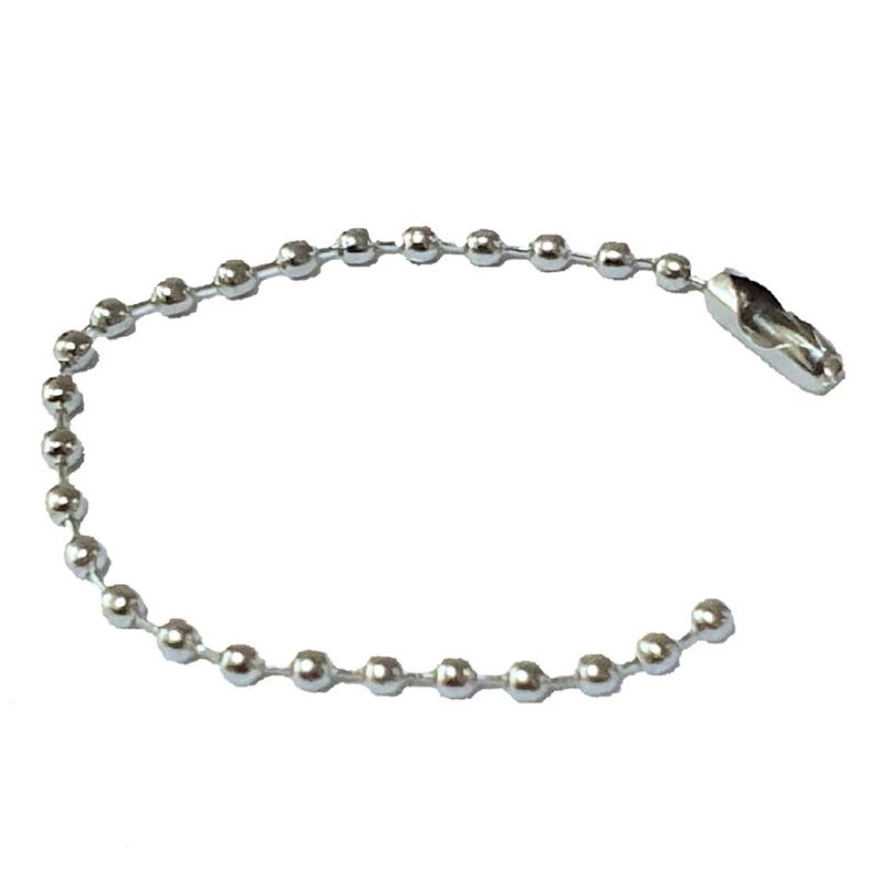 Jual Tali hang tag besi 100 pcs Rantai Kuku Biji Lada Hangtag Pelor ...