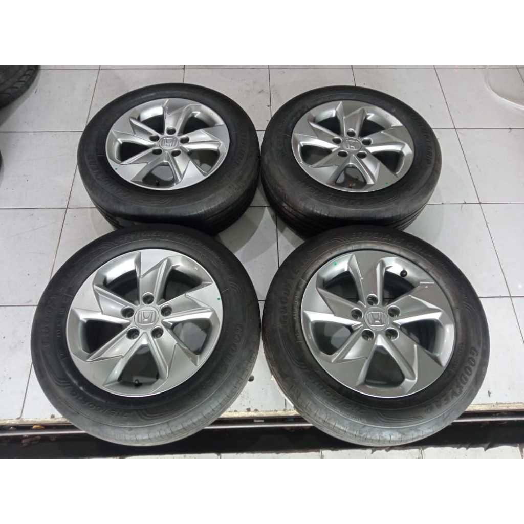 Jual VELG MOBIL HONDA BRV OEM COPOTAN RING 16 BAUT 5 SEPAKET BAN 215 60 ...