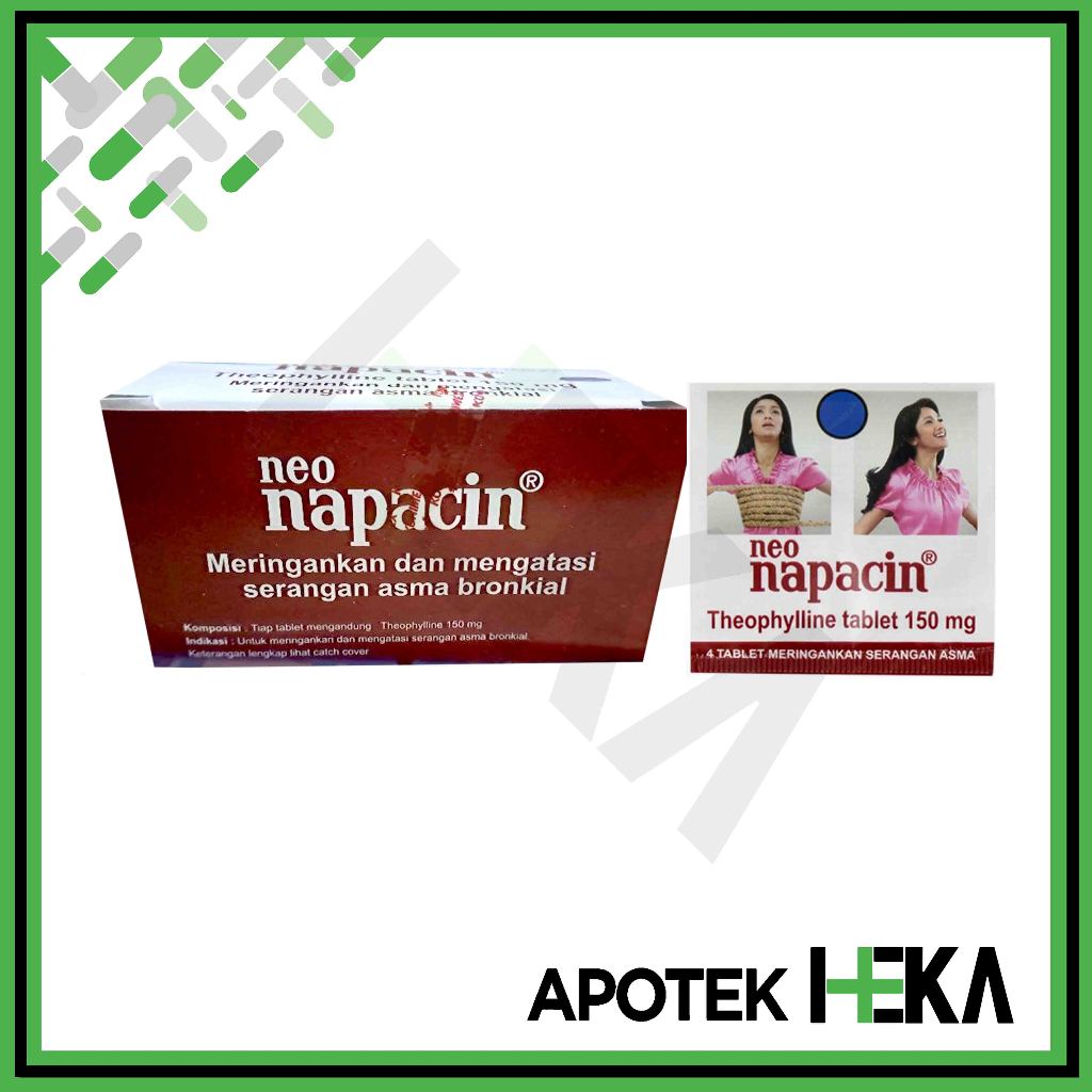 Jual Neo Napacin - Obat Asma Sesak Napas Box isi 25x4 Tablet (SEMARANG ...