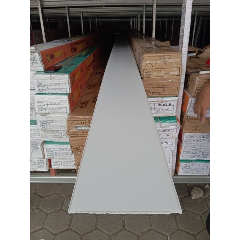 Jual Plafon PVC Putih polos glossy pg 001 | Shopee Indonesia