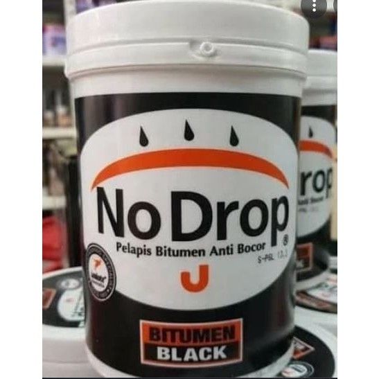 Jual Cat Waterproofing NO DROP Bitumen Black Pelapis Anti Bocor Aspal ...