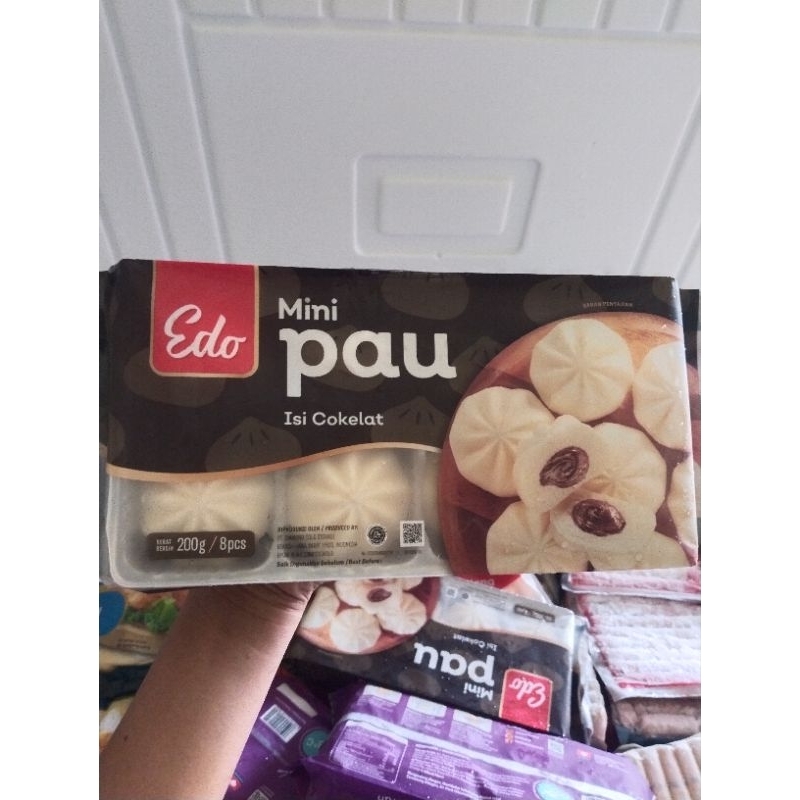 Jual EDO MINI PAU ISI COKLAT | Shopee Indonesia