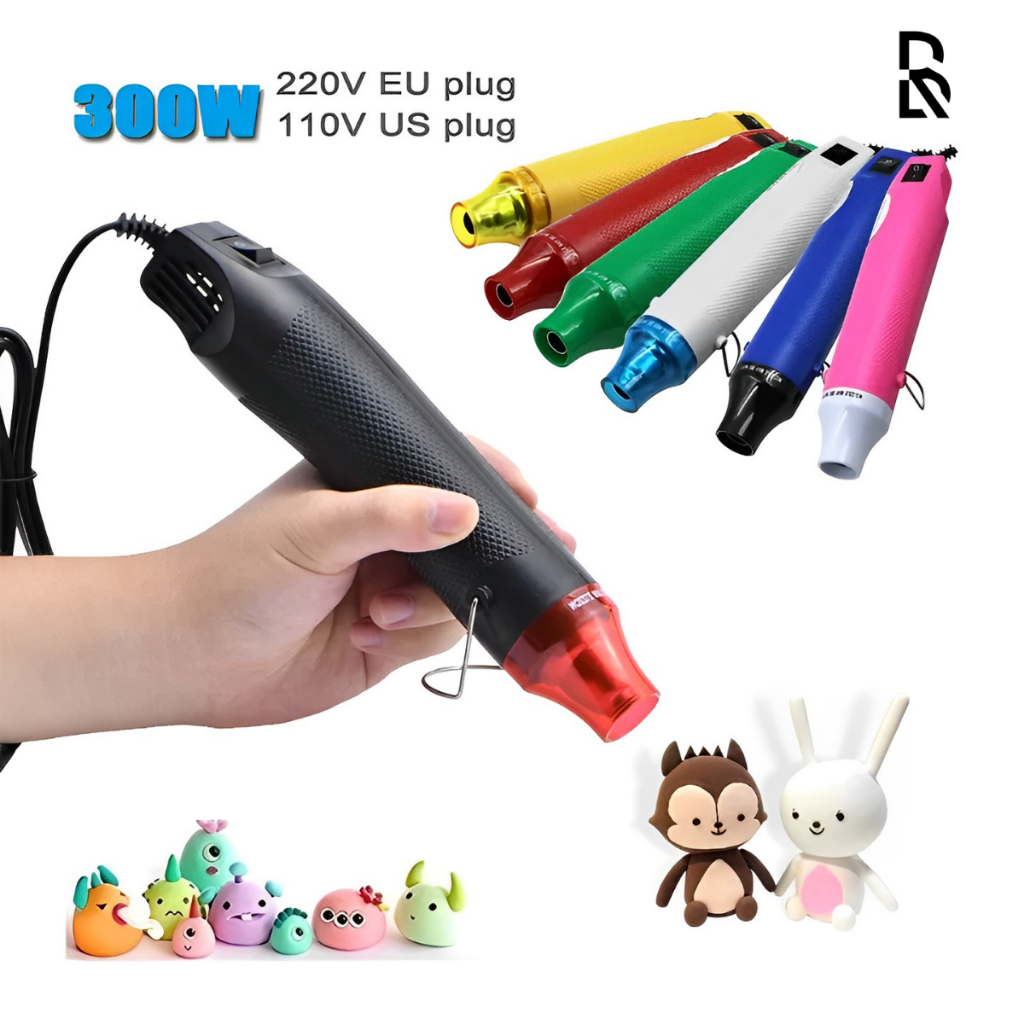 Jual Alat Pemanas Sticker Kaca Blower Mini Heat Gun Multifungsi 300W ...