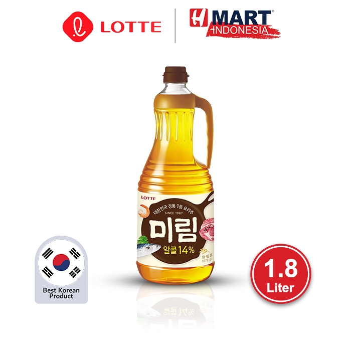Jual Lotte Cooking Wine Mirim - Arak Masak Asli Korea 1.8L | Shopee Indonesia