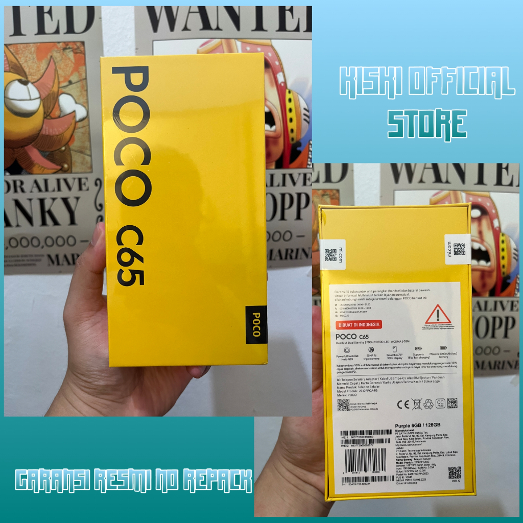 Jual Xiaomi Poco C65 6/128GB | 8/256GB NFC - Garansi Resmi | Shopee Indonesia