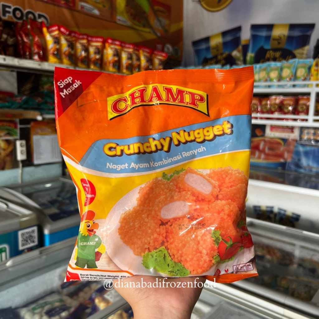Jual CHAMP Nugget Crunchy 450gr | Shopee Indonesia