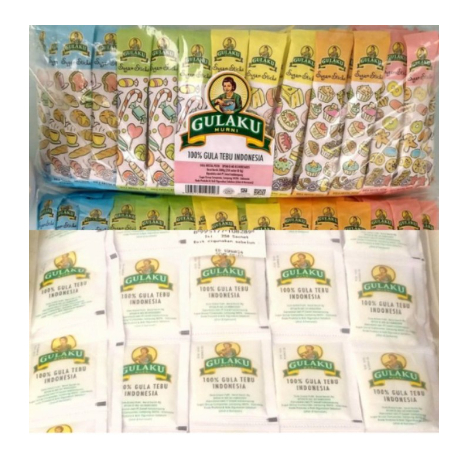 Jual Gulaku Sticks / Gula Stik 250 sachet @ 8 gr | Shopee Indonesia