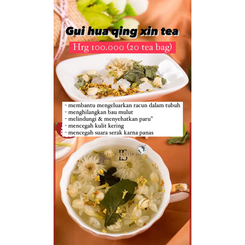 Jual Gui hua qing xin tea cheng woh (PO PENANG) | Shopee Indonesia