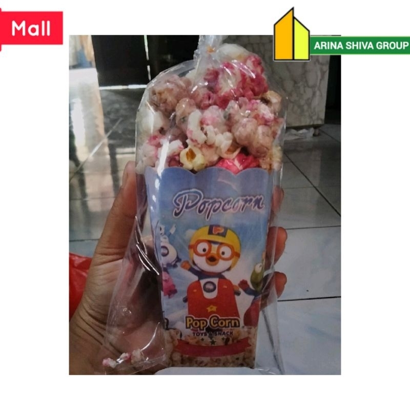 Jual 400 LEMBAR KERTAS POPCORN 12 × 6 BAHAN IVORI PUTIH | BOX KEMASAN ...