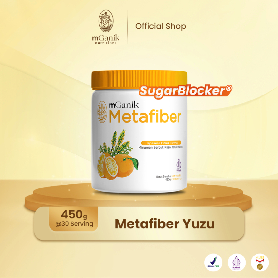 Jual MGANIK Metafiber Original 450gr Serat Bebas Gula MGanik Medan ...