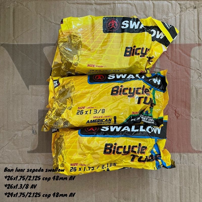 Jual Ban dalam sepeda Swallow ukuran 24,26 cop tinggi 48mm | Shopee Indonesia