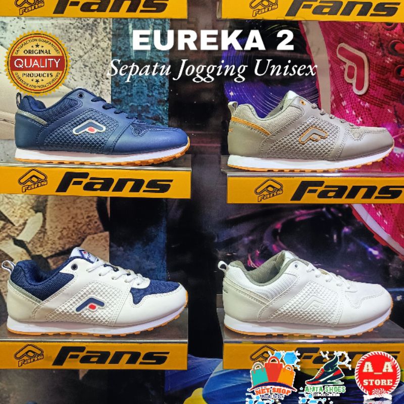 Jual Fans Eureka 2 Sepatu Jogging Fans Eureka 2 | Shopee Indonesia