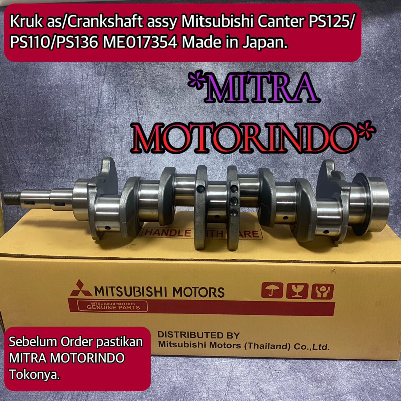 Jual Kruk As/Crankshaft Assy Mitsubishi Canter PS125/PS110/PS136 ...