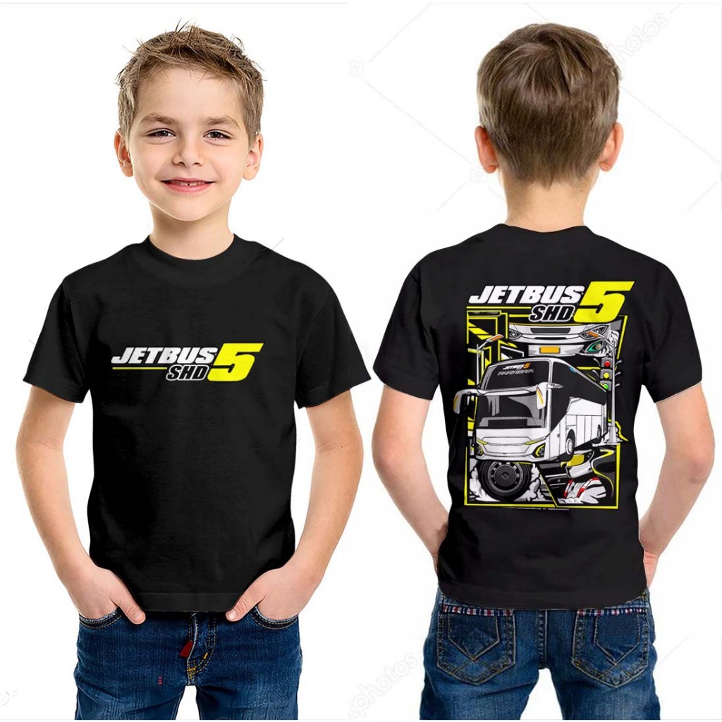 Jual KAOS ANAK JB5 JET BUS 5 BAJU BUS ANAK BASURI ZET BUS 5 | Shopee Indonesia