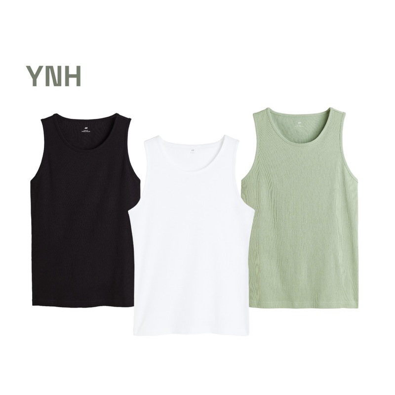 Jual SINGLET PRIA DEWASA HnM / H.M / KAOS SINGLET PRIA COTTON / LEKBONG ...
