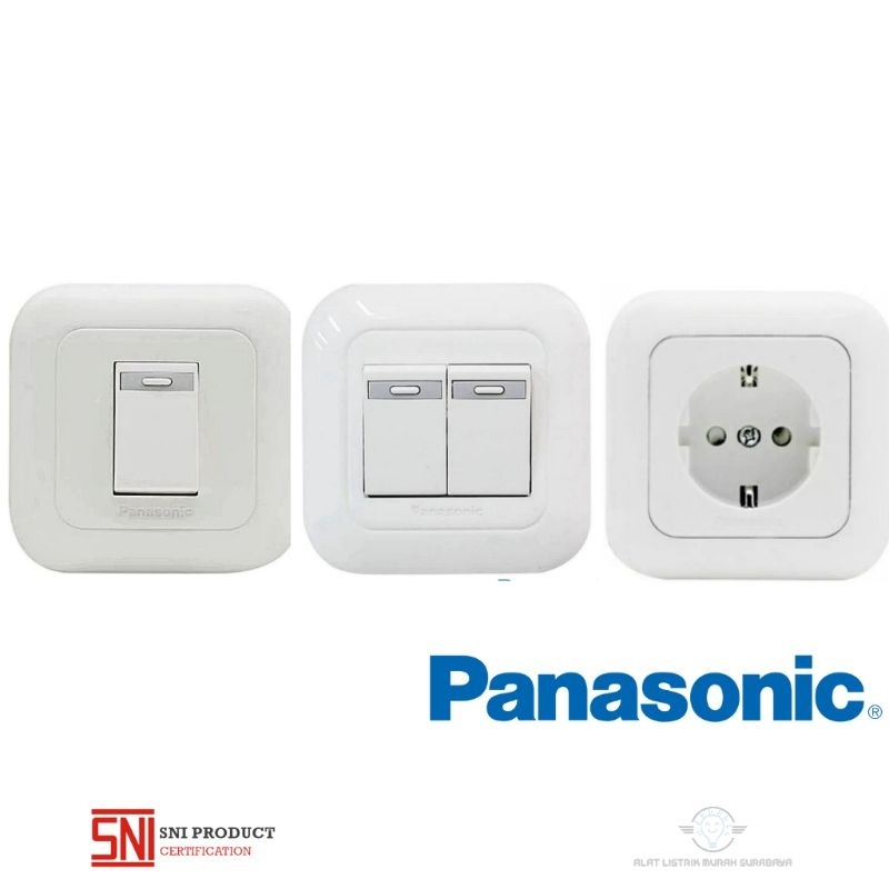 Jual panasonic saklar engkel/double/stop wej 5531 | Shopee Indonesia