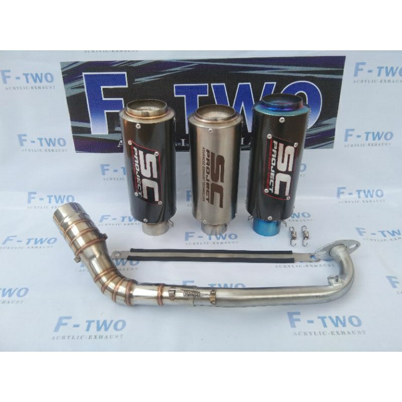 Jual Knalpot SC Project [Free Dbkiller] Nmax New Aerox PCX 160 Vario ...