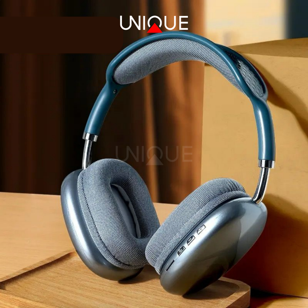 Jual UNIQUE HEADPHON BLUETOOTH MEGABASS HI-RES WIRELESS EARPHONE GAMING ...