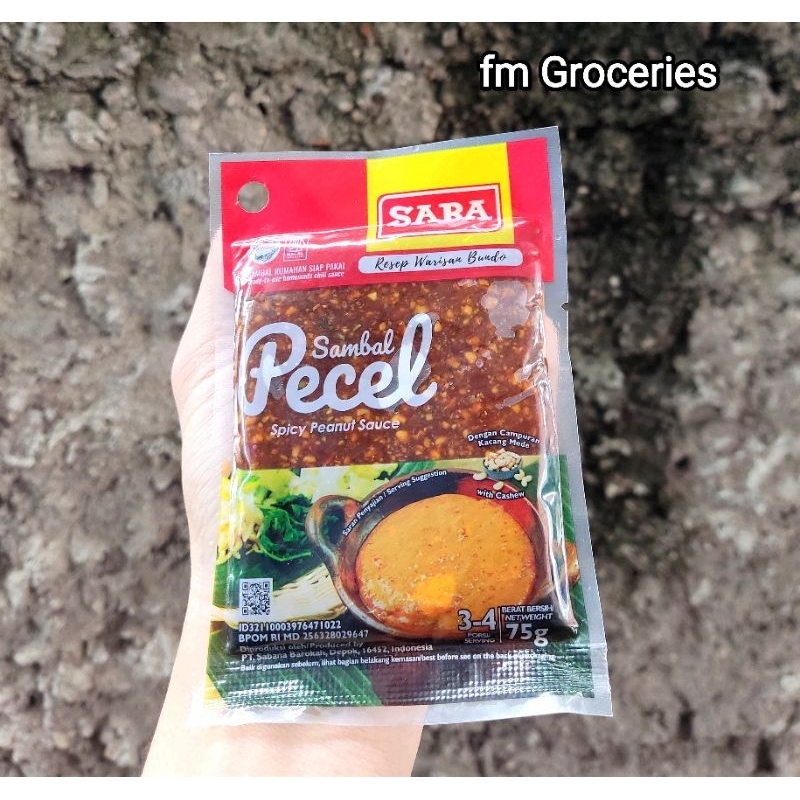 Jual Saba Bumbu Pecel mantap Halal | Shopee Indonesia