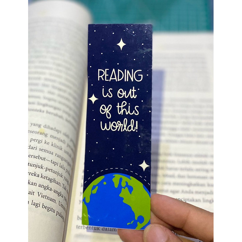 Jual PEMBATAS BUKU AESTHETIC // PENANDA BUKU // BOOKMARK UKURAN 15 x 4 ...