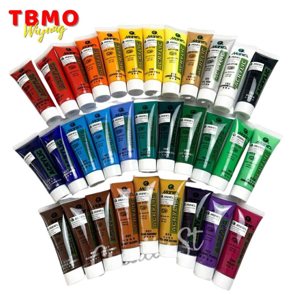 Jual TBMO Cat Akrilik / Acrylic Colour Maries 813B-1 30ml - Satuan ...