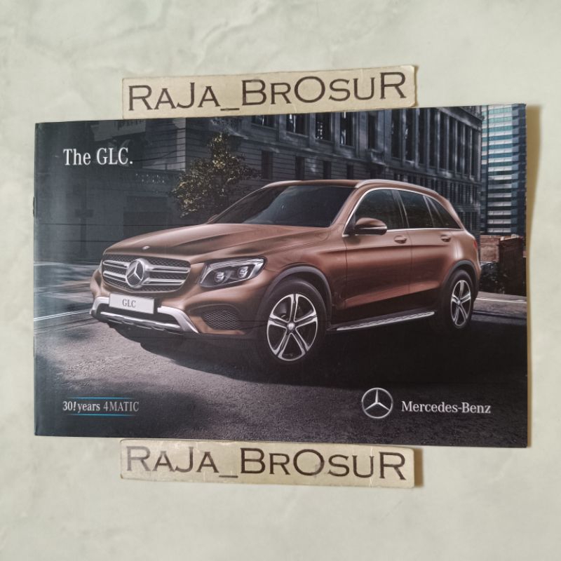Jual Poster brosur katalog booklet Mercedes Benz The GLC Class Mercy ...