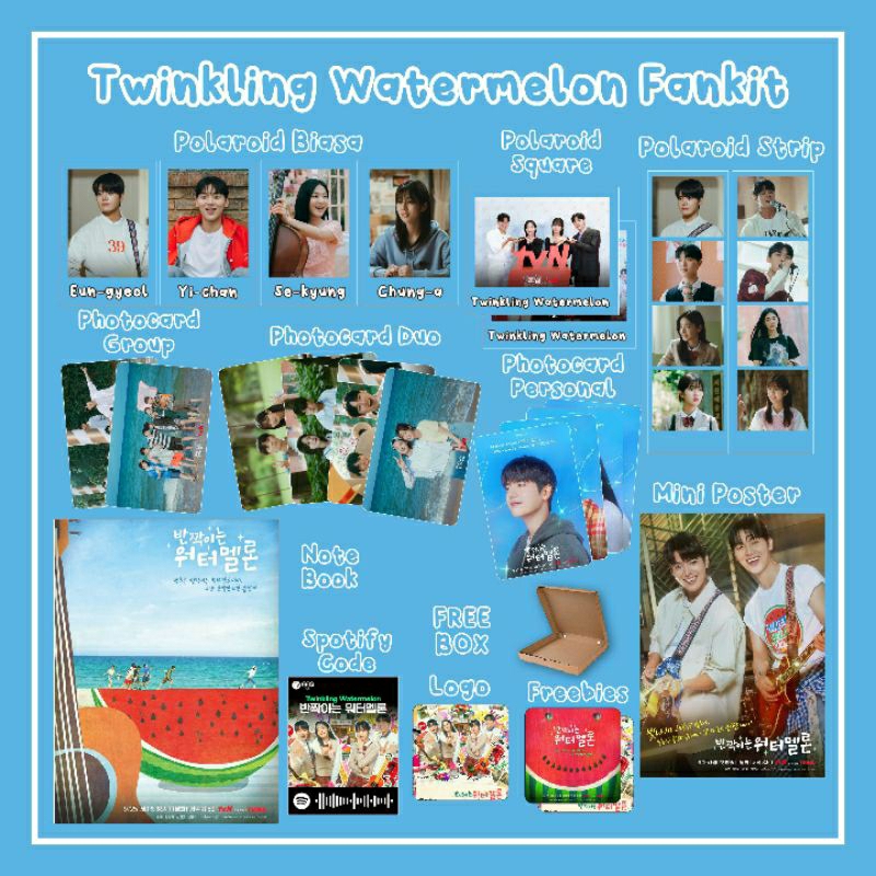 Jual K-DRAMA TWINKLING WATERMELON MINI FANKIT / FANKIT TWINKLING ... Jual K-DRAMA TWINKLING WATERMELON MINI FANKIT / FANKIT TWINKLING ...