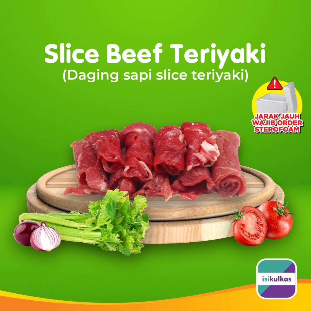 Jual Daging Sapi Slice Teriyaki / Slice Beef 500gr | Shopee Indonesia