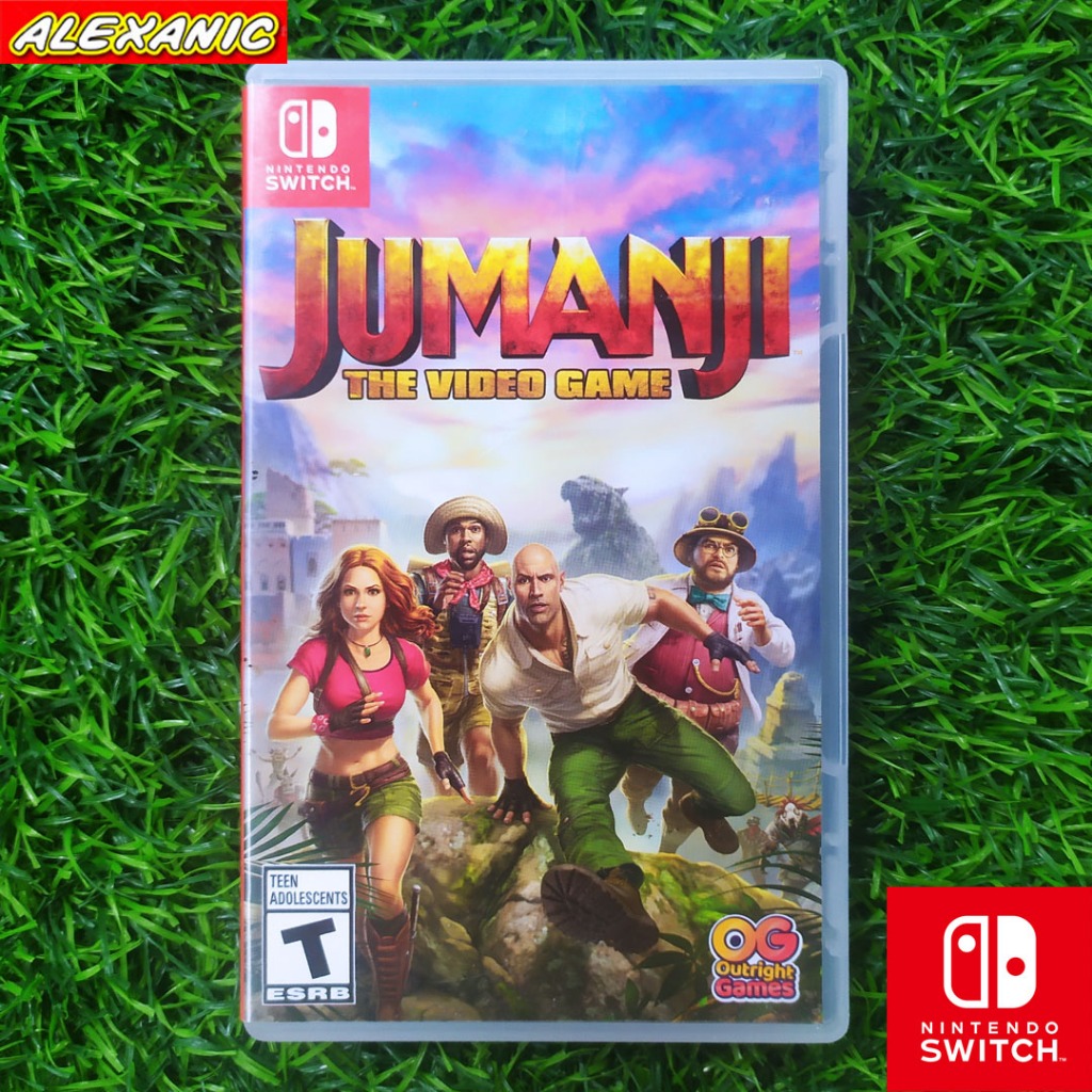 Jual JUMANJI THE VIDEO GAME Nintendo Switch Game Catridge | Shopee ...