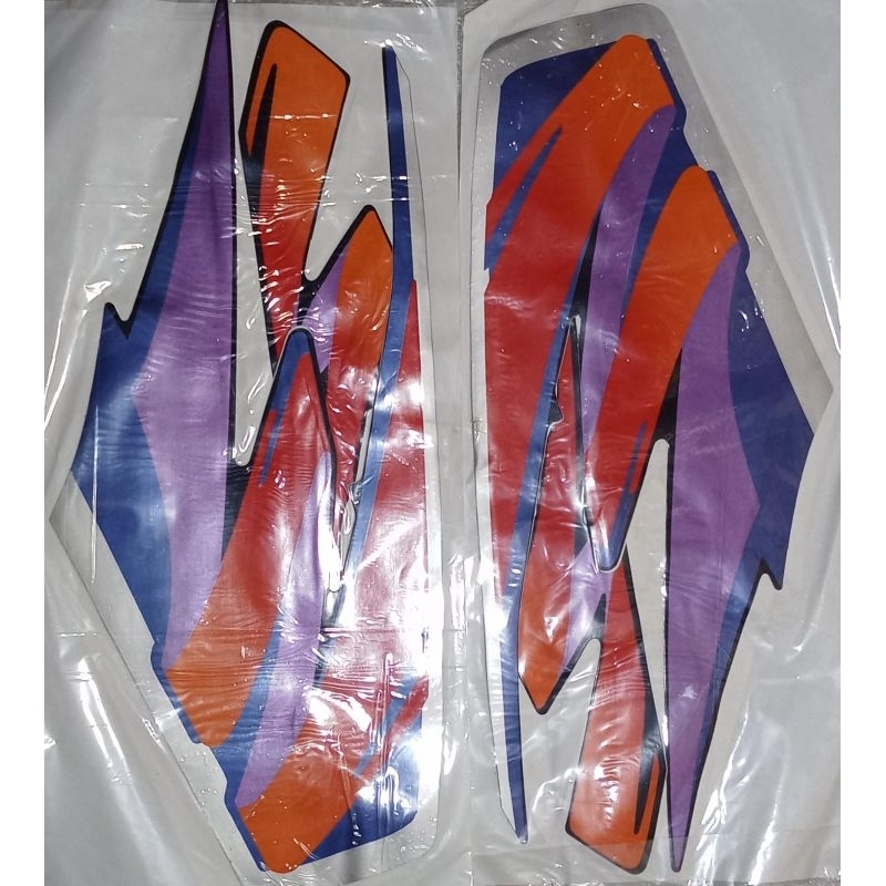 Jual Striping stiker body kanan kiri full set RX king RXK Tahun 96 ...