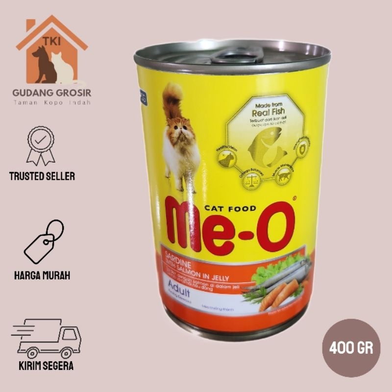 Jual Meo KALENG Adult & Kitten 400gr Me-O Makanan Kucing Basah | Shopee ...