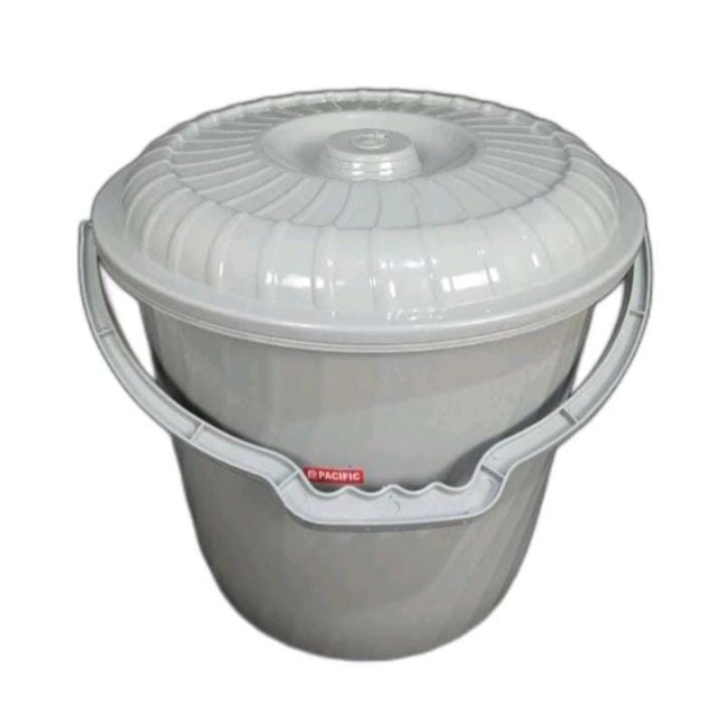 Jual timba tutup 2 1/2 galon silver garis | Shopee Indonesia