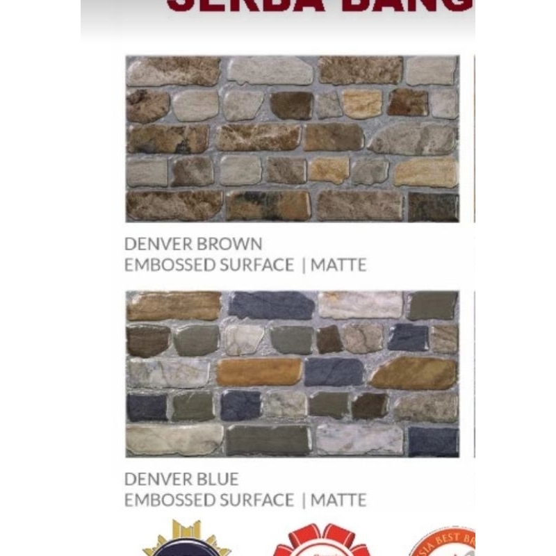 Jual Keramik Lantai Perfecto Denver Tile Ceramic 20 x 40 20x40 cm per ...