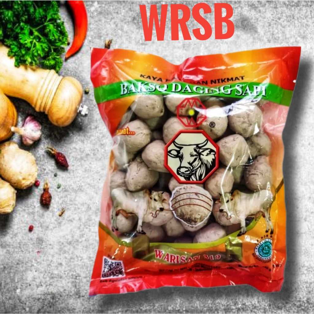 Jual BAKSO WARISAN 319 WRSB ISI 50PCS 600GR HALAL | Shopee Indonesia