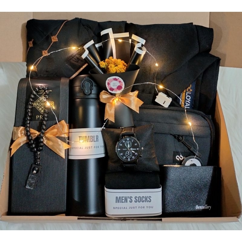 Jual Kado hampers gift pria sarung baju koko sajadah man part 12 ...