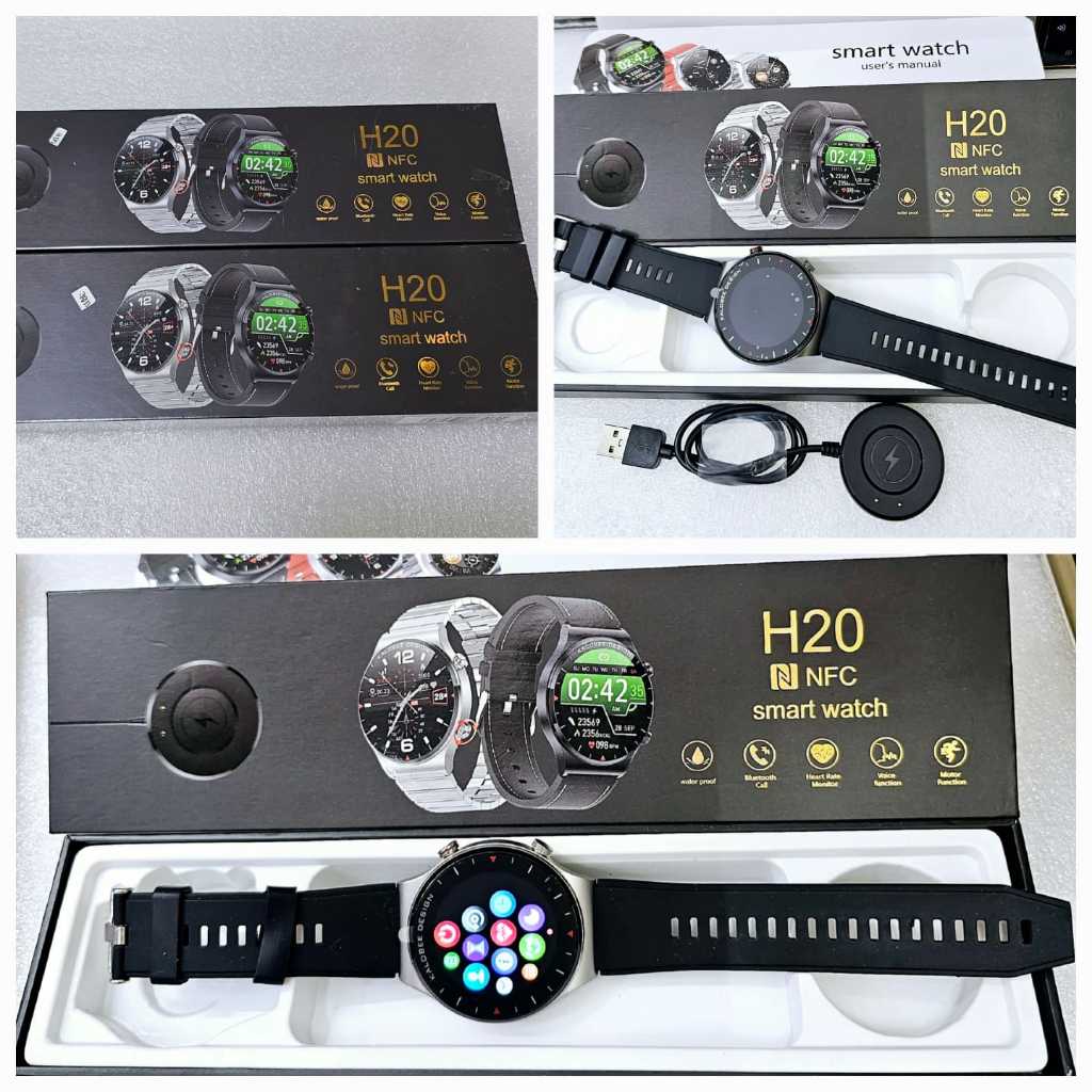 Jual Jam Tangan Pintar Smartwatch H20 Original | Shopee Indonesia