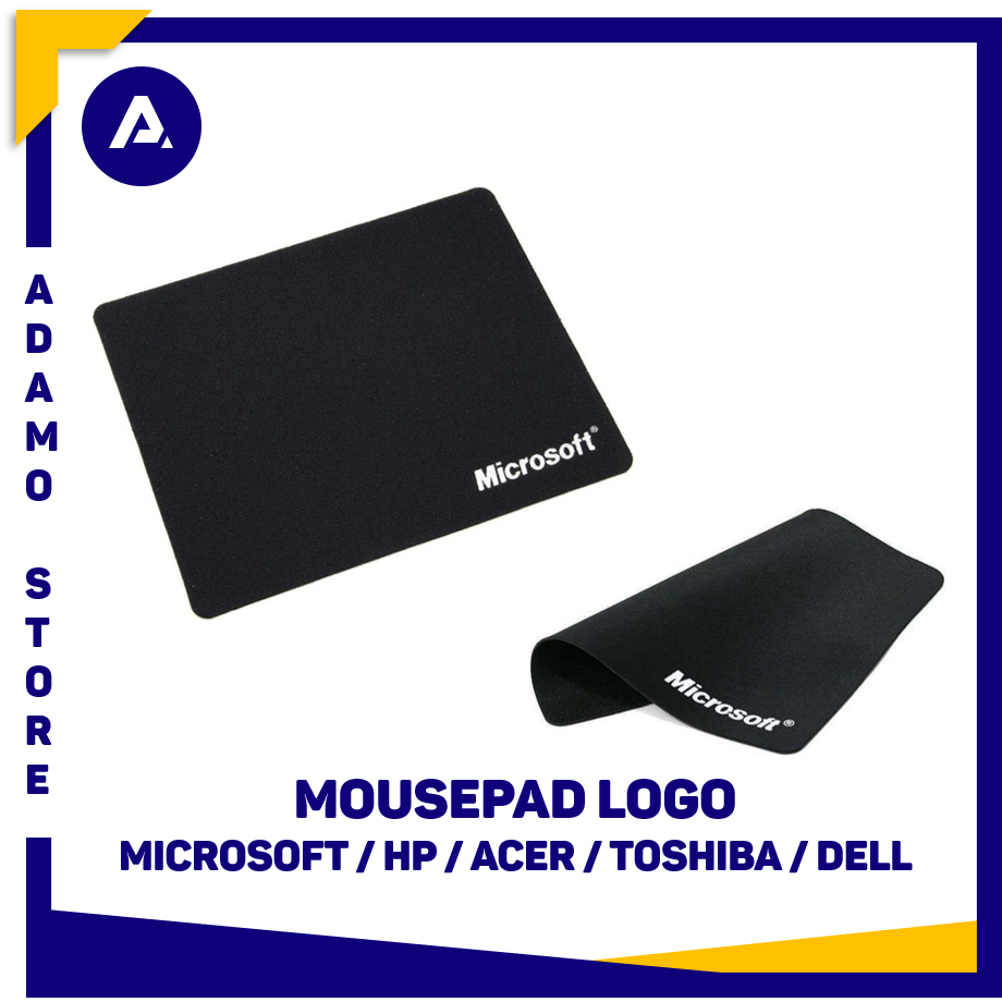 Jual Mousepad Logo Anti Slip Black | Shopee Indonesia