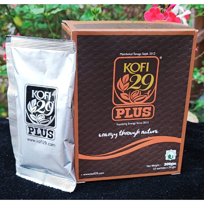 Jual Kopi 29 / Kofi 29 Tenaga Fitrah Alam Original 10 Saset | Shopee ...