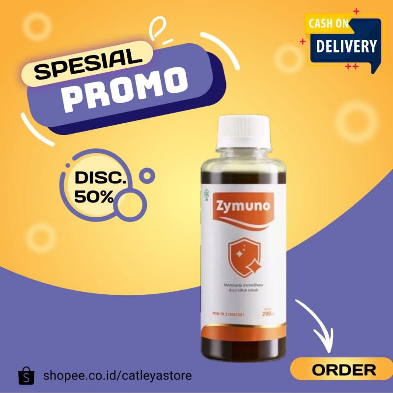 Jual ZYMUNO 200ml Imunoterapi daya tahan tubuh dan imun tubuh bisa ...