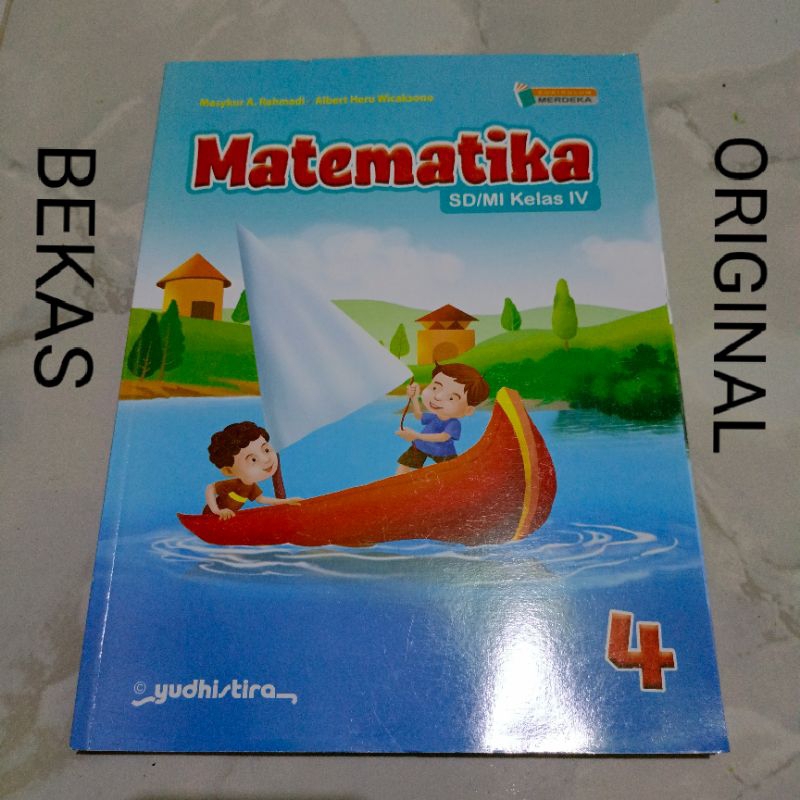 Jual Buku MTK Matematika Kelas 4 IV SD MI Penerbit Yudistira Yudhistira Kurikulum Merdeka ...
