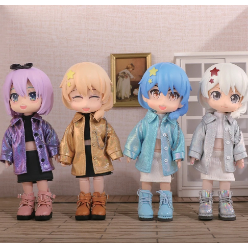 Jual Nendoroid Outfit / YMY DOD doll / Street Leather skirt suit ...