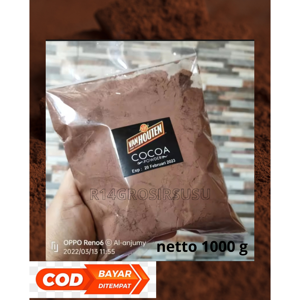 Jual bubuk van houten cocoa powder 1 kg | Shopee Indonesia