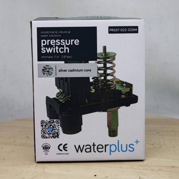 Jual otomatis WATERPLUS PRSST-022-025M PM 5 pressure switch 1,4-2,8 bar ...