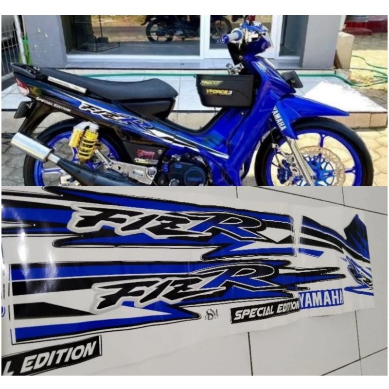 Jual Sticker striping motor yamaha fiz r spesial limited edition custom ...